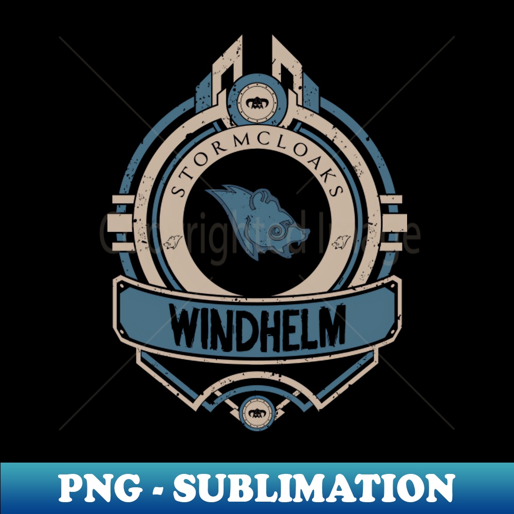 STORMCLOAKS - WINDHELM - Vintage Sublimation PNG Download - | Inspire ...