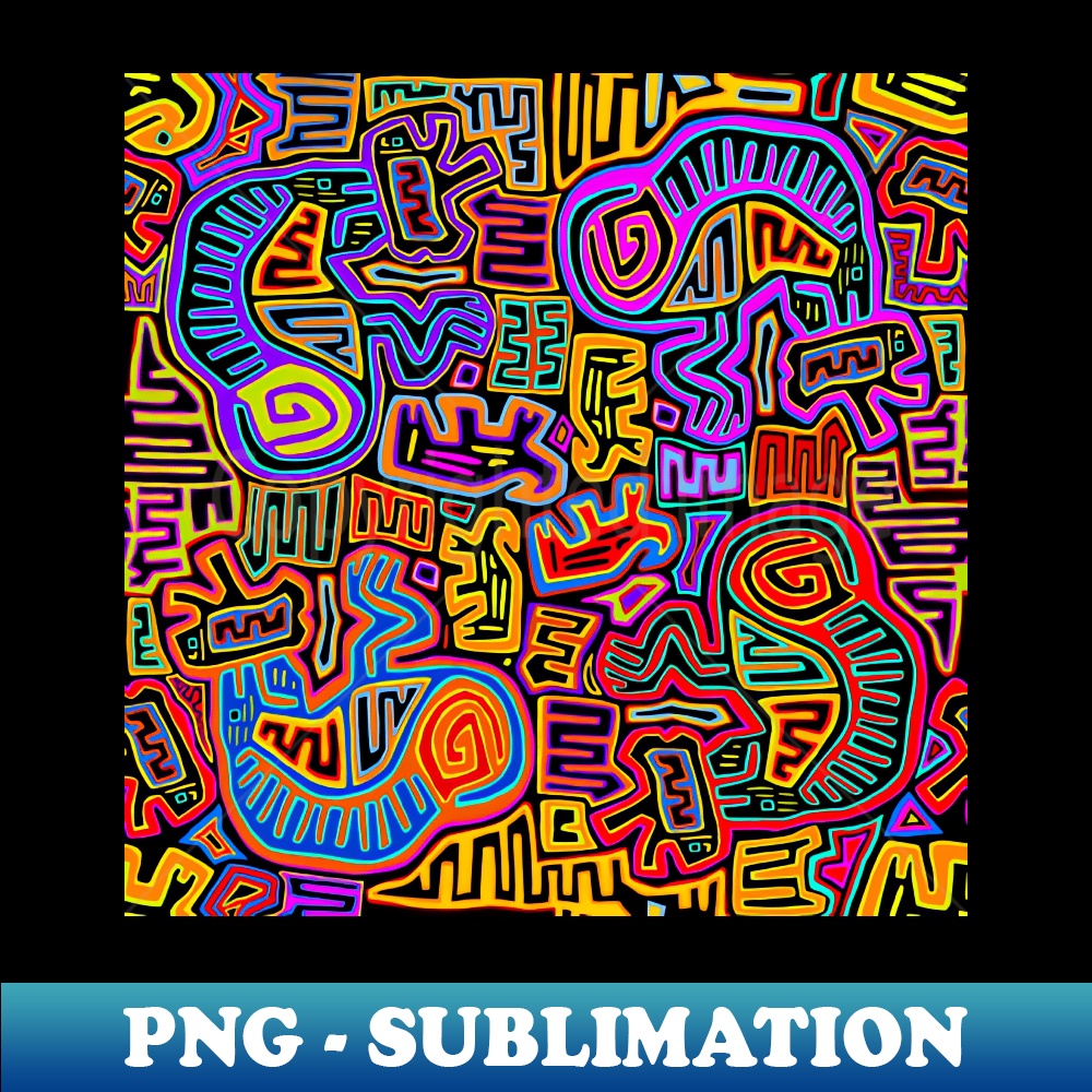 San Blas Shaman Ritual Serpents - Premium PNG Sublimation Fi | Inspire ...