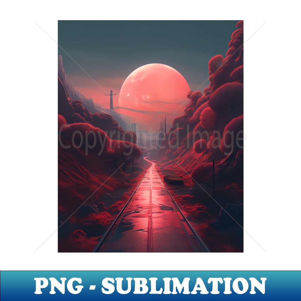 Cyberpunk moon - Retro PNG Sublimation Digital Download - Br - Inspire ...