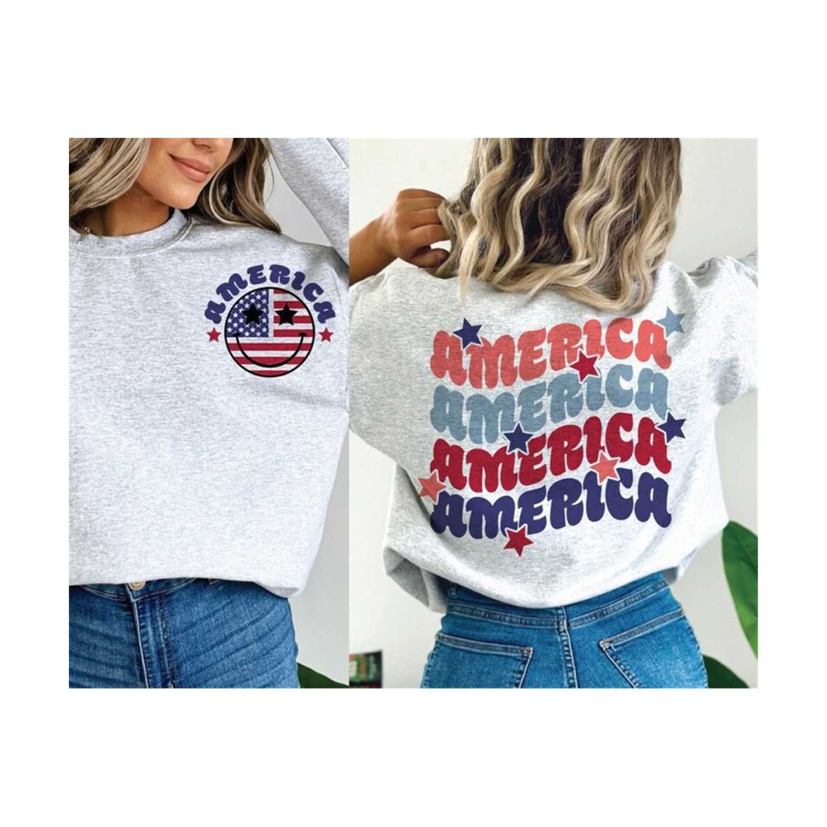 America Stacked svg png, Retro America Svg Png, Retro USA sv | Inspire ...