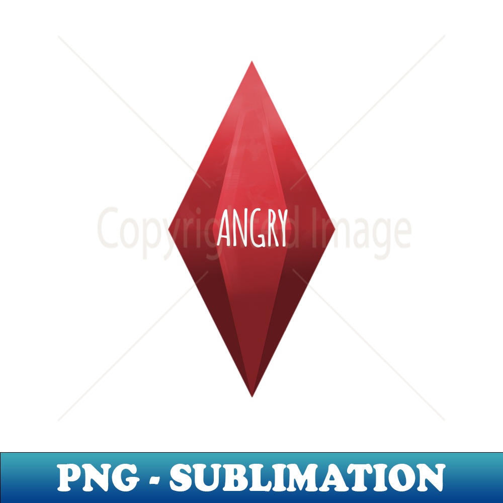 Angry Emotion Plumbob Diamond Gem - Signature Sublimation PN | Inspire ...
