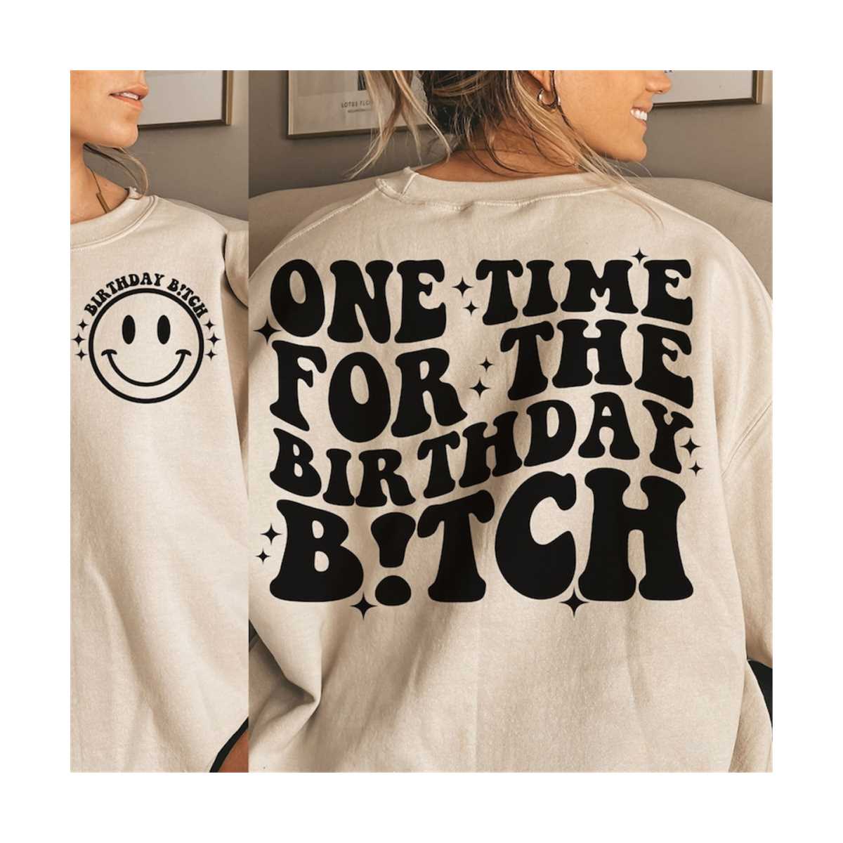 One Time For The Birthday B!tch PNG | Birthday, Funny, Wavy, | Inspire ...