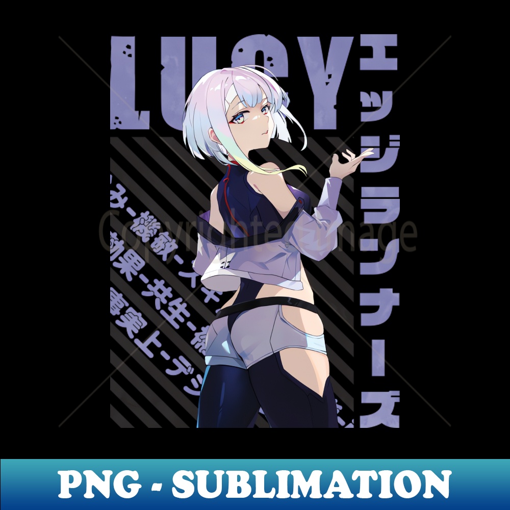 Cyberpunk Edgerunners - Lucy - PNG Sublimation Digital Downl | Inspire ...