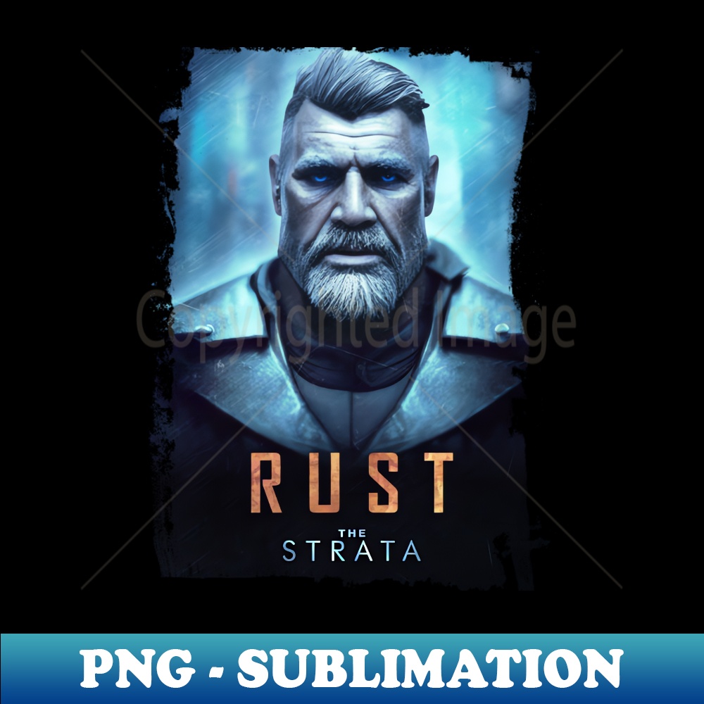 The Strata Rust Portrait Rough Edge - High-Resolution PNG Su - Inspire ...