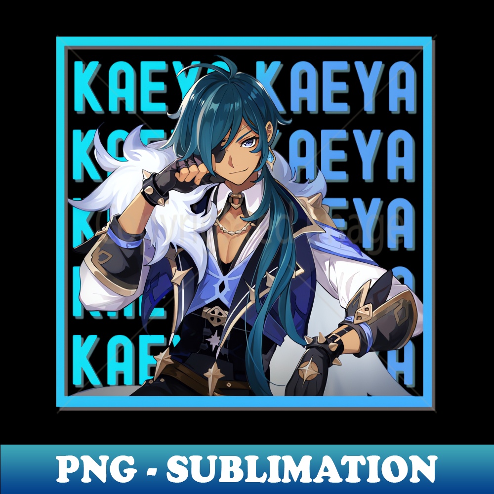 Genshin Impact Kaeya - Decorative Sublimation PNG File - Rev | Inspire ...
