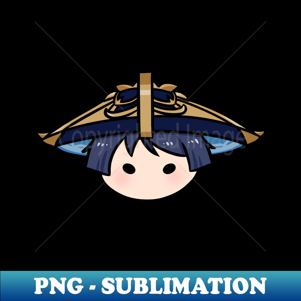 Genshin Impact Wanderer chibi head Scaramouche Morcaworks - | Inspire ...