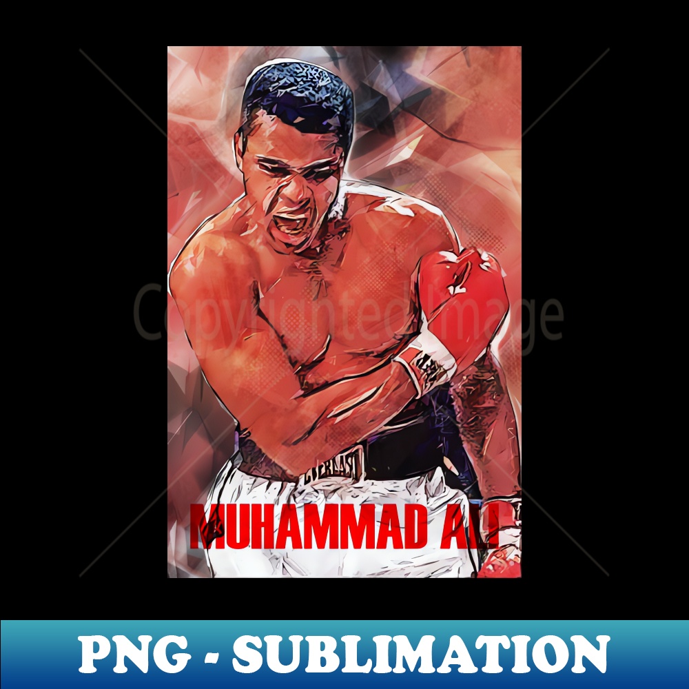 MUHAMMAD ALI - Aesthetic Sublimation Digital File - Unleash | Inspire ...