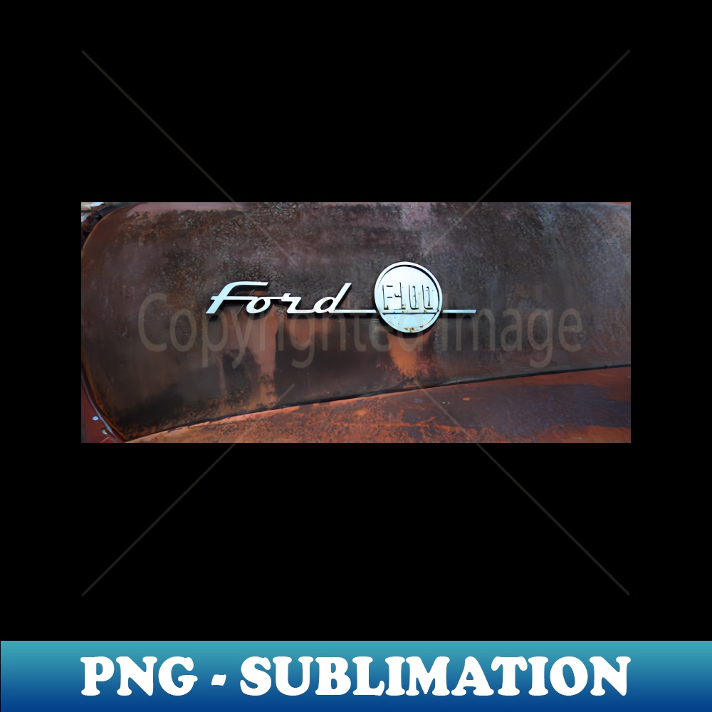 Rusty Ford Emblem - Aesthetic Sublimation Digital File - Spi | Inspire ...