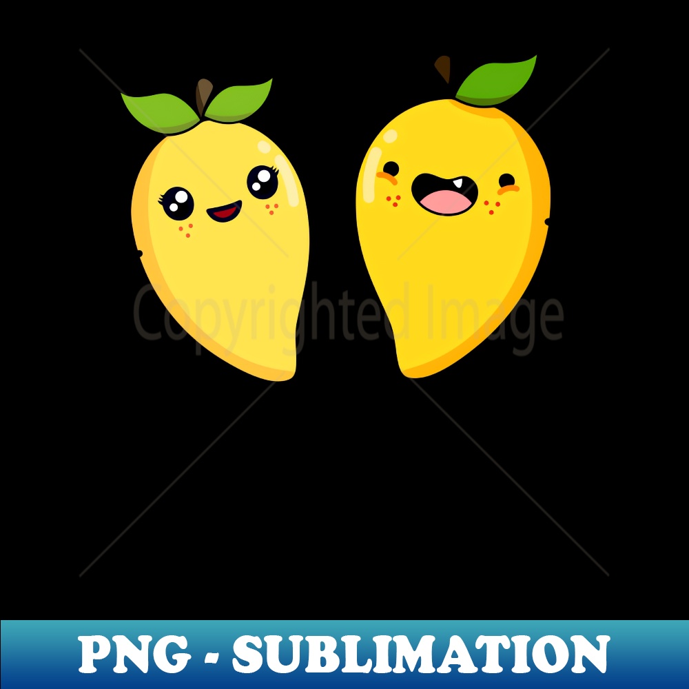 It Takes Two To Mango Cute Dancing Fruit Pun - Vintage Subli - Inspire ...