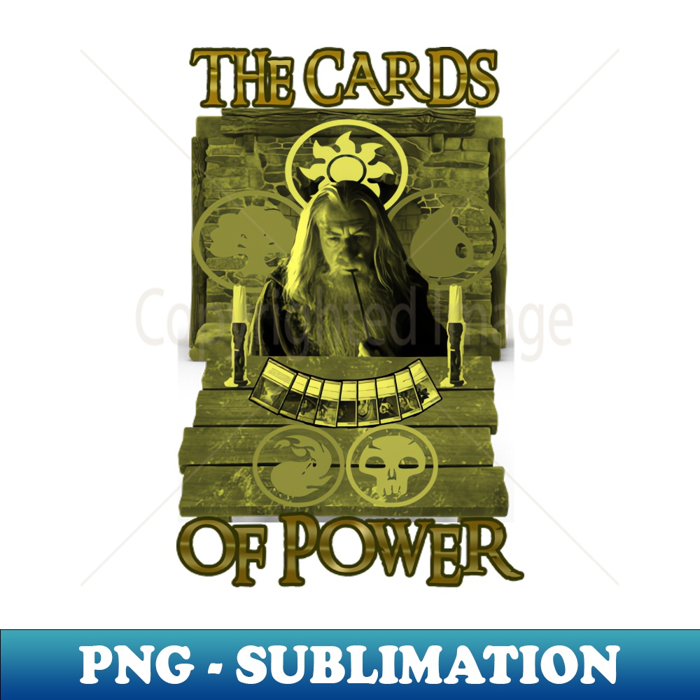 The Cards Of Power - Instant PNG Sublimation Download - Bold | Inspire ...