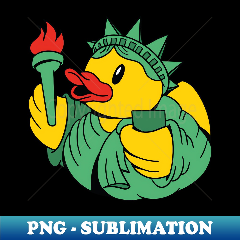 Liberty Rubber Duck - Instant PNG Sublimation Download - Unl | Inspire ...