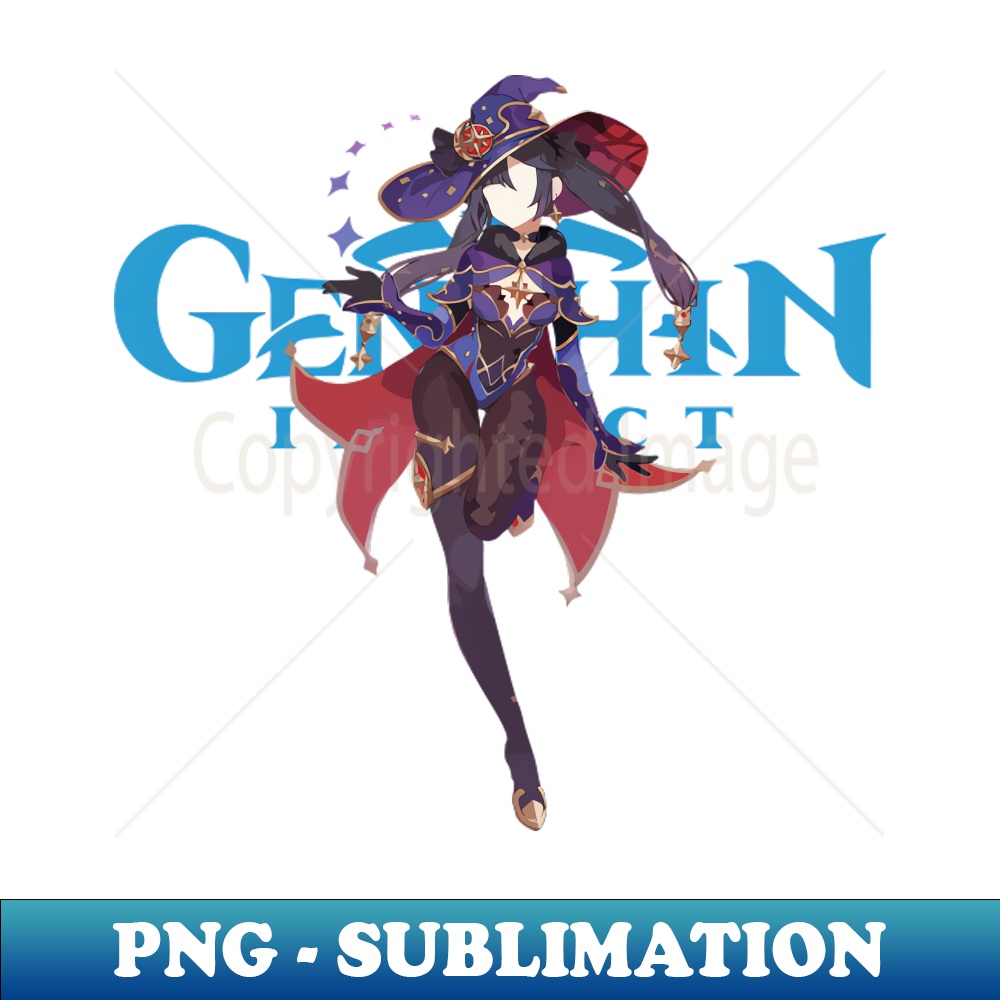 Genshin Impact Mona - PNG Sublimation Digital Download - Unl | Inspire ...