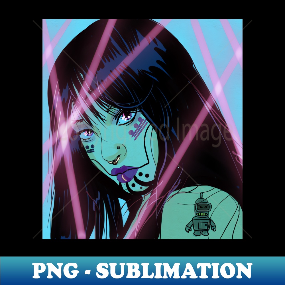 cyberpunk 2021 - PNG Transparent Sublimation File - Create w | Inspire ...