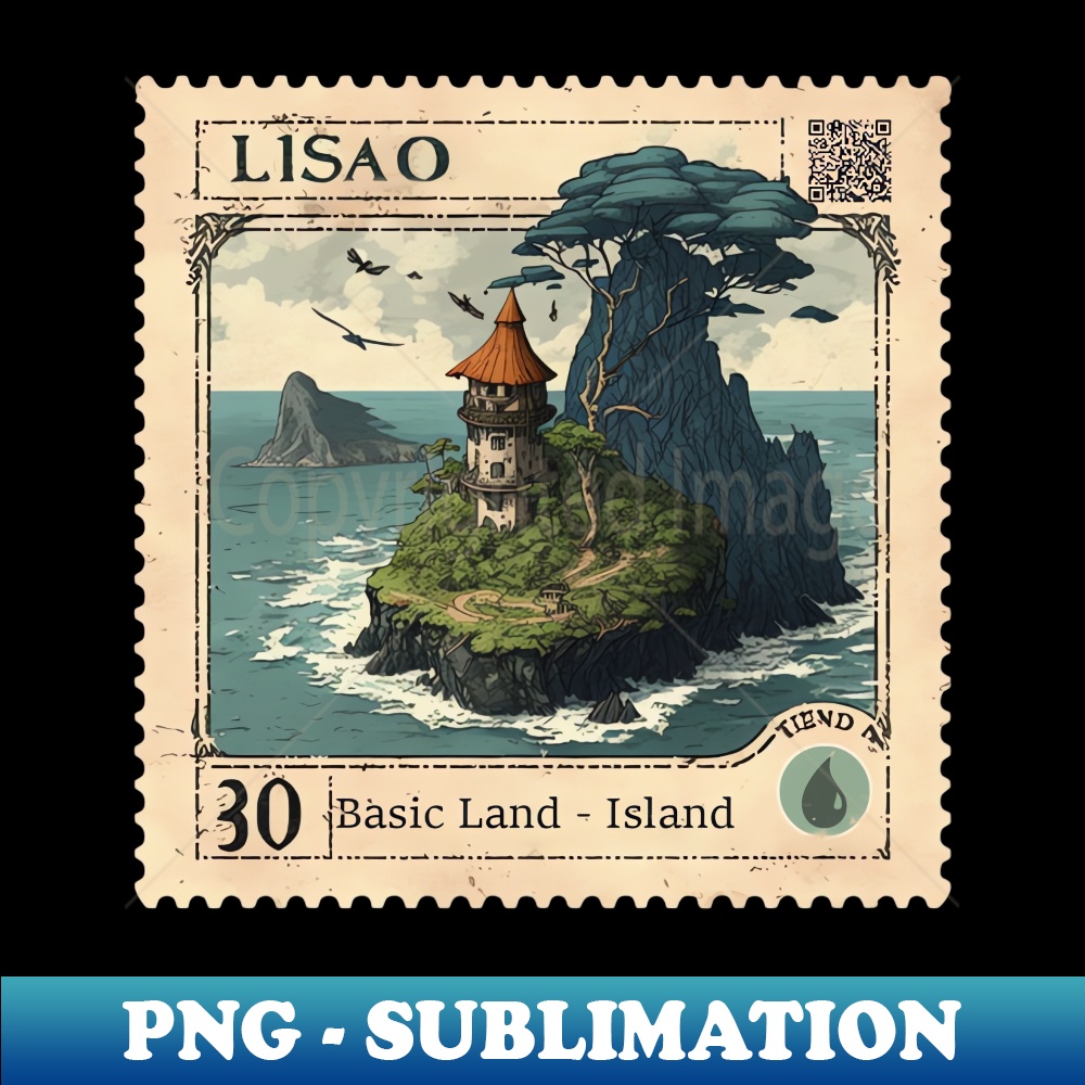 MTG - Island Stamp - Lisao - Postage Stamp Series - PNG Tran | Inspire ...