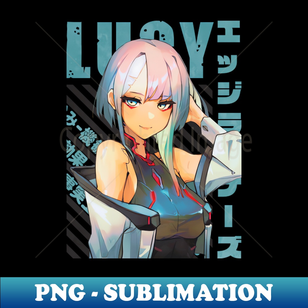 Cyberpunk Edgerunners - Lucy - Modern Sublimation PNG File - | Inspire ...