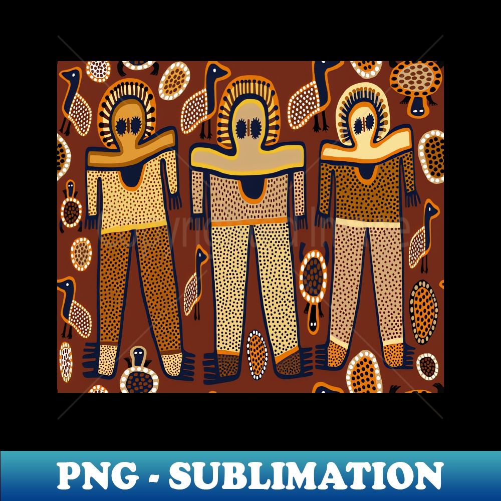 Three Shaman Spirits - Tribal Decor - Aesthetic Sublimation - Inspire ...