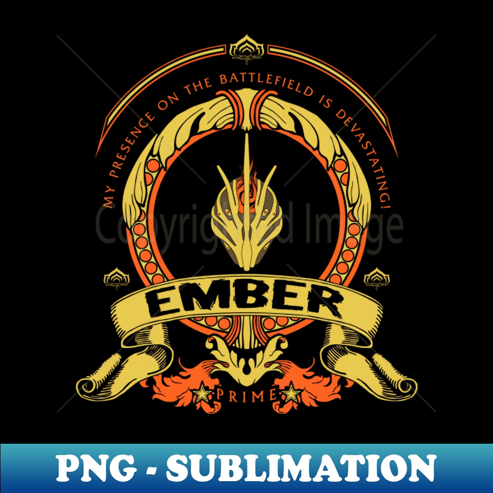 EMBER PRIME - CREST EDITION - Retro PNG Sublimation Digital - Inspire ...
