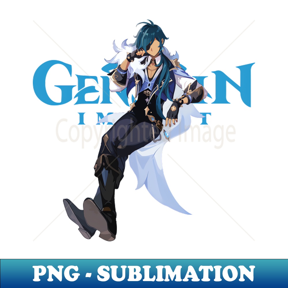 Genshin Impact Kaeya - PNG Transparent Digital Download File | Inspire ...