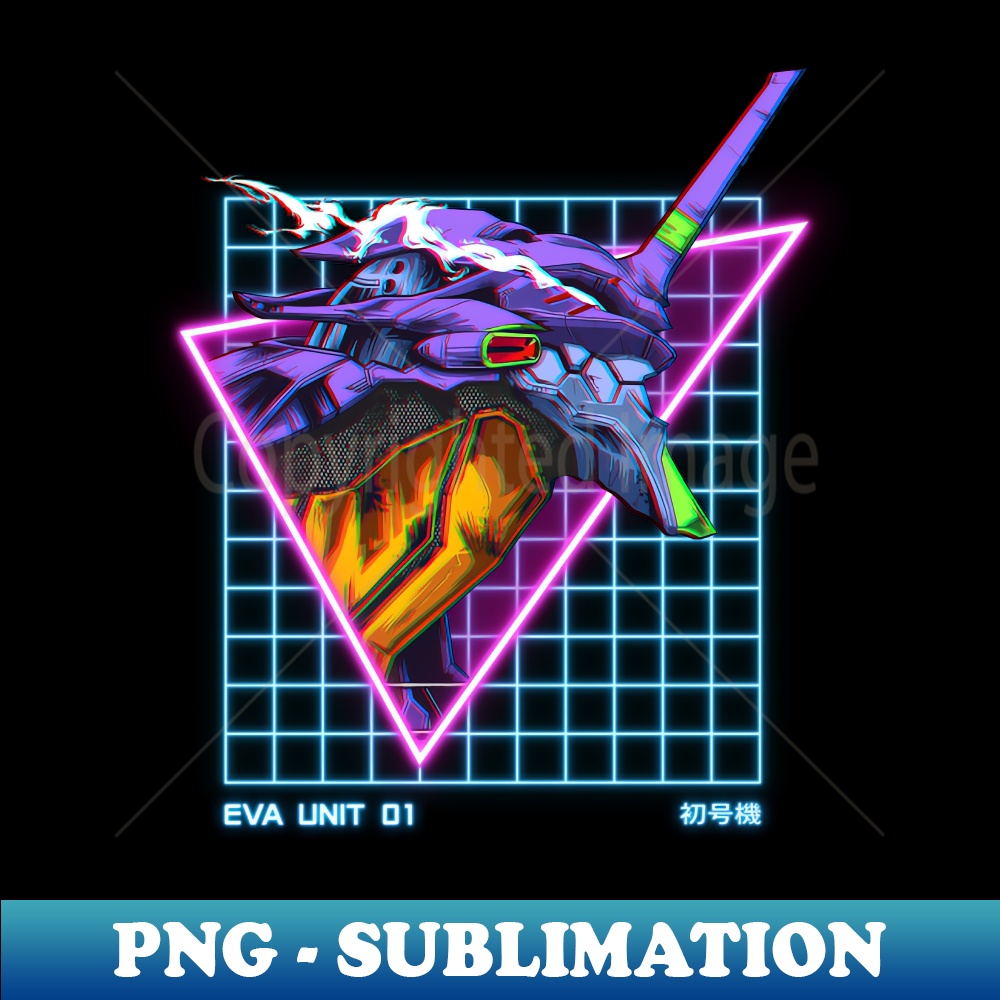 Neon Genesis Evangelion - EVA 01 - Trendy Sublimation Digita | Inspire ...