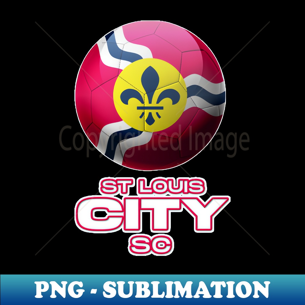 STL City Soccer Ball Roundel - Stylish Sublimation Digital D | Inspire ...