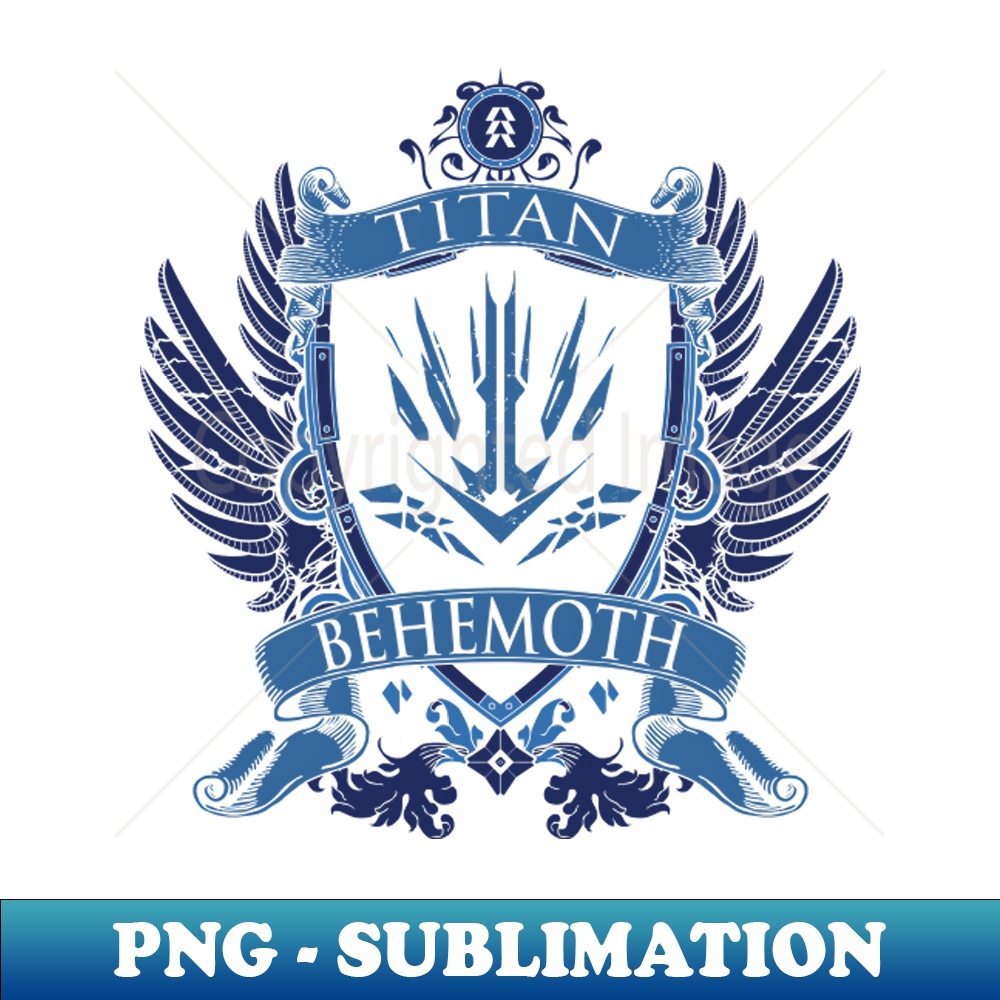 BEHEMOTH - CREST TITAN - PNG Transparent Sublimation Design - Inspire ...