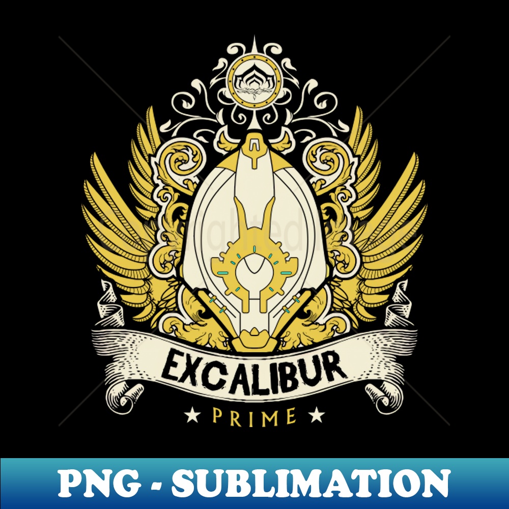 EXCALIBUR PRIME CREST - Sublimation-Ready PNG File - Perfect - Inspire ...