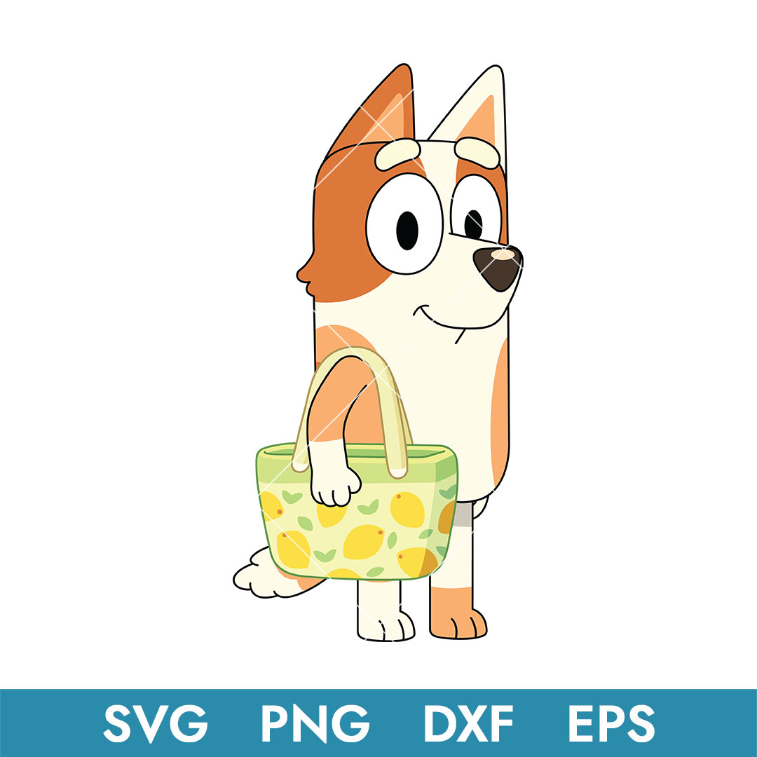 Bluey Brandy Cattle Svg, Bluey, Bluey Svg, Blue, Blue Dog, B - Inspire ...