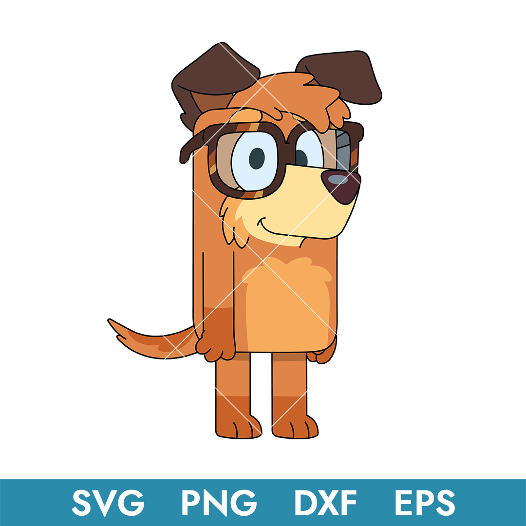 Bluey Busker Svg, Bluey, Bluey Svg, Blue, Blue Dog, Bluey Ch - Inspire Uplift