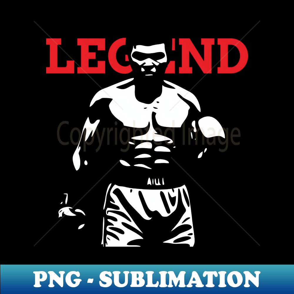 The Legend Ali Super - PNG Transparent Digital Download File - Inspire ...