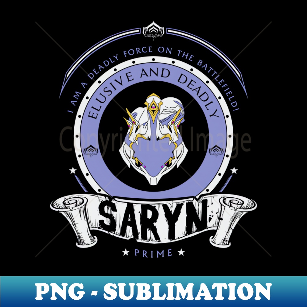 SARYN PRIME - CREST EDITION - High-Quality PNG Sublimation D - Inspire ...