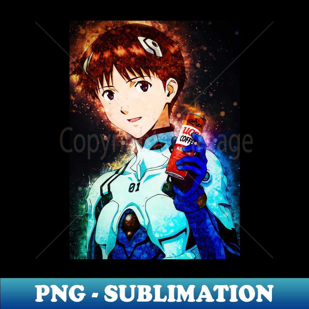 Ryouji Kaji Neon Genesis Evangelion - Premium PNG Sublimatio - Inspire ...