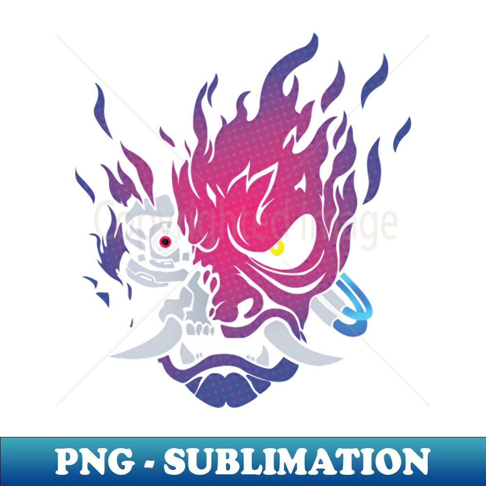 Cyberpunk 2077 - Neon Samurai - Exclusive Sublimation Digita | Inspire ...