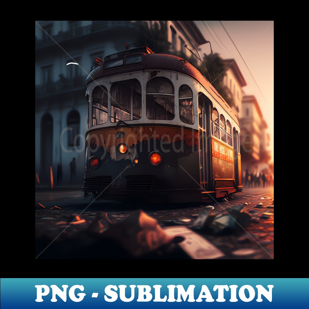 Bus Miniature City Traffic Destroyed Rust - Premium PNG Subl | Inspire ...