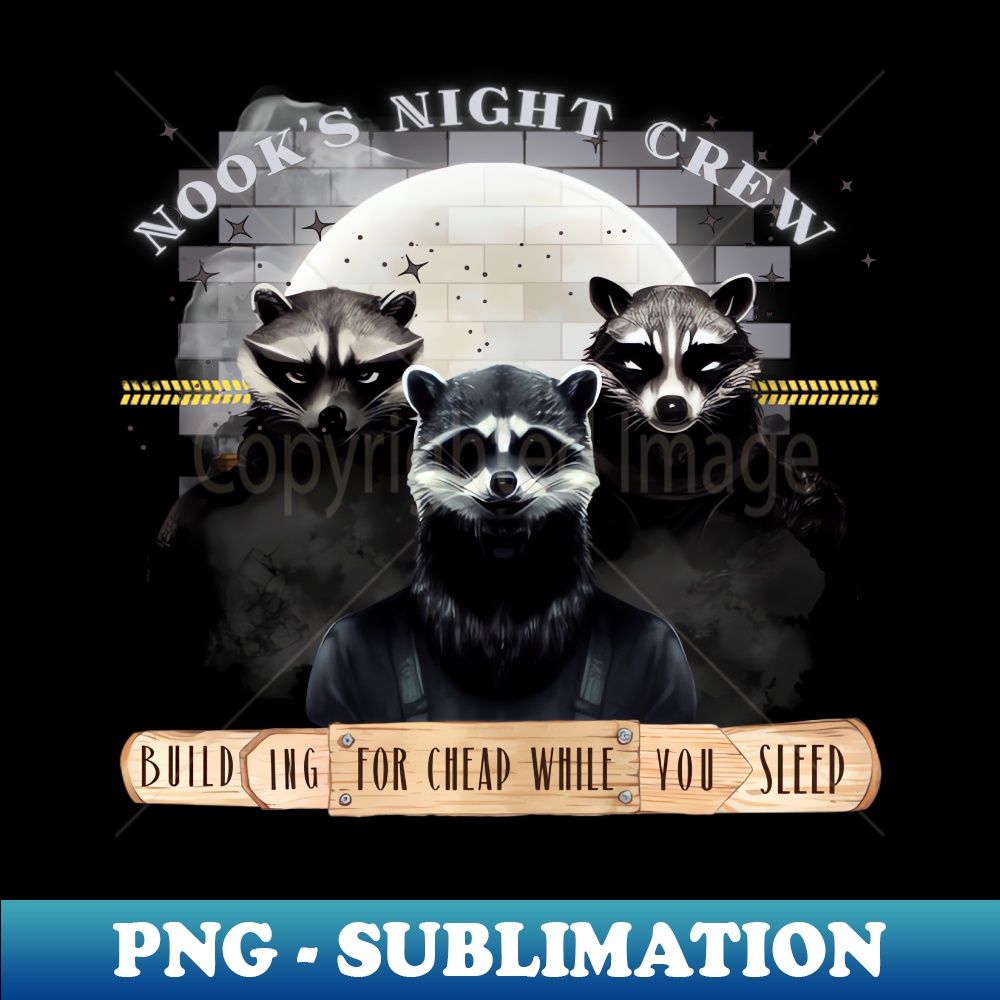 Nooks Night Crew - Trendy Sublimation Digital Download - Ins | Inspire Uplift