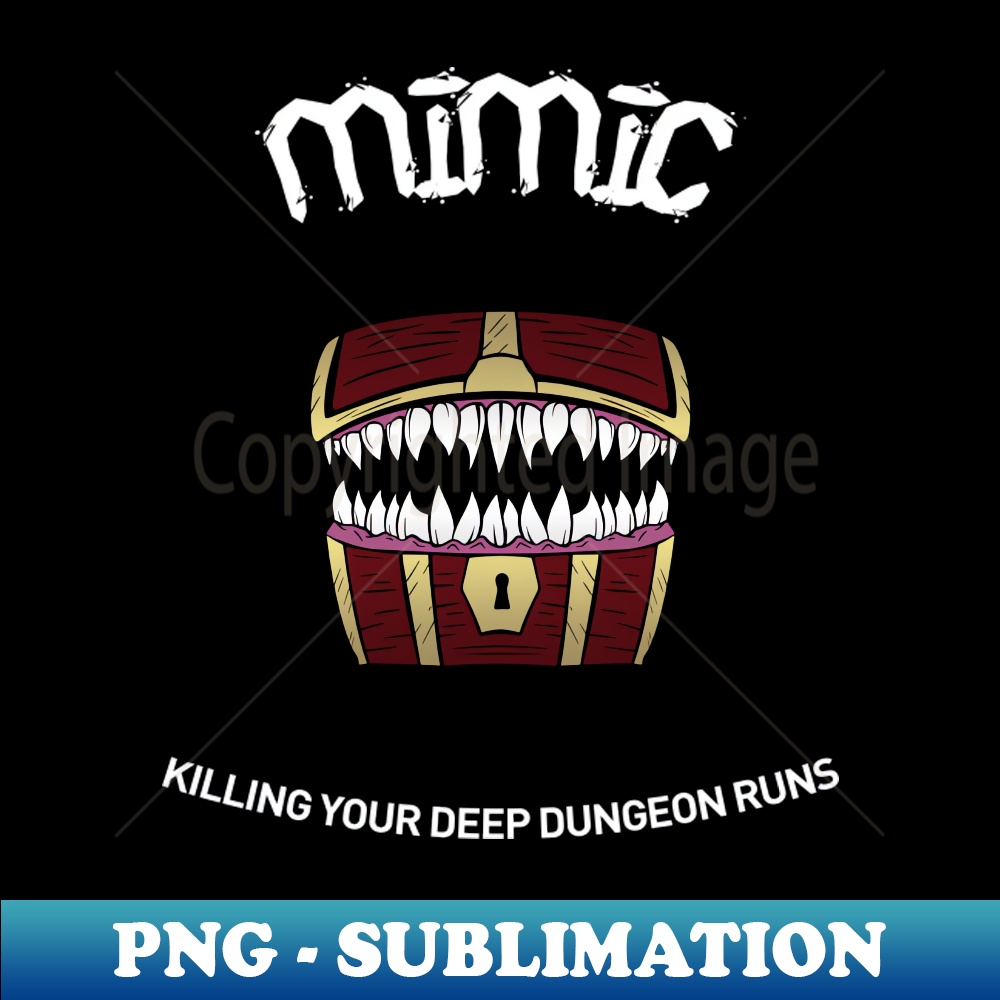 Deep Dungeon Mimic 2 - Decorative Sublimation PNG File - Tra | Inspire ...