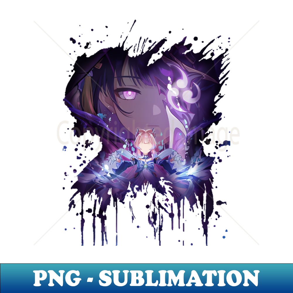 Raiden Shogun - PNG Transparent Digital Download File for Su | Inspire ...