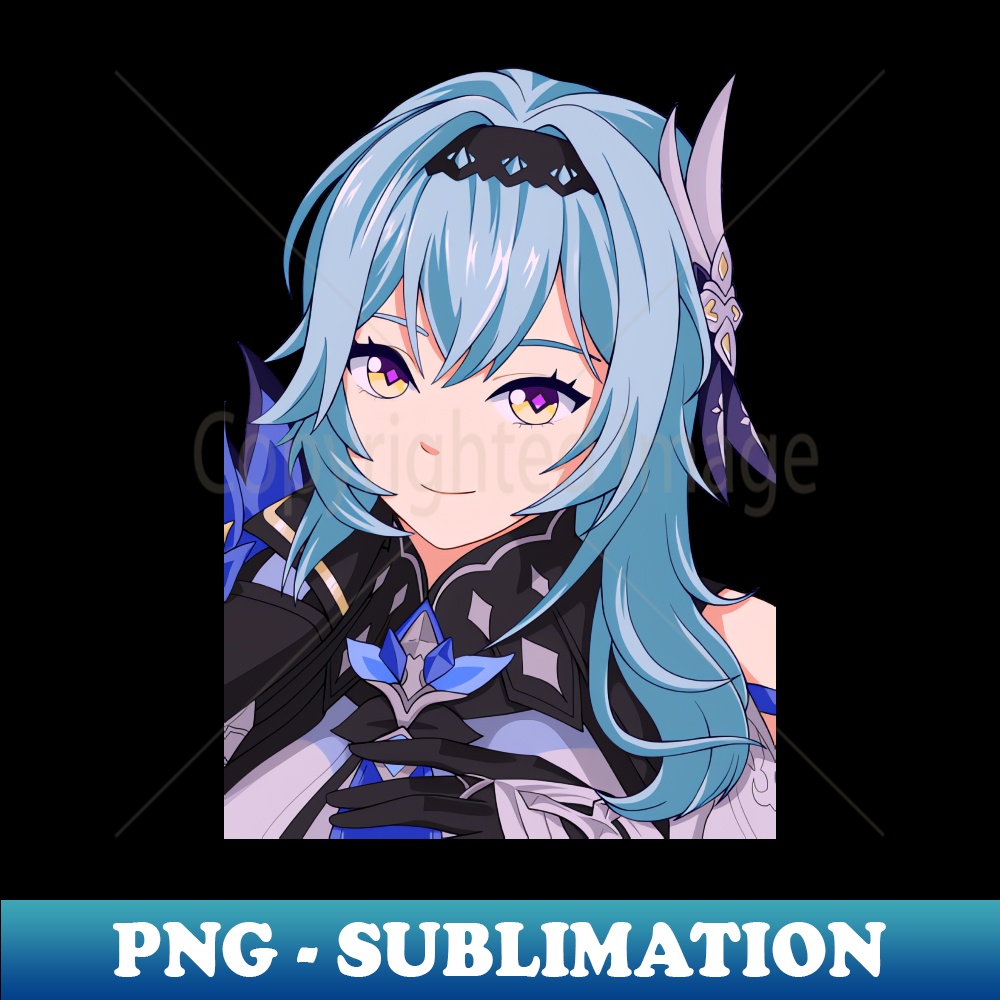 Genshin Impact - Eula - Aesthetic Sublimation Digital File - - Inspire Uplift