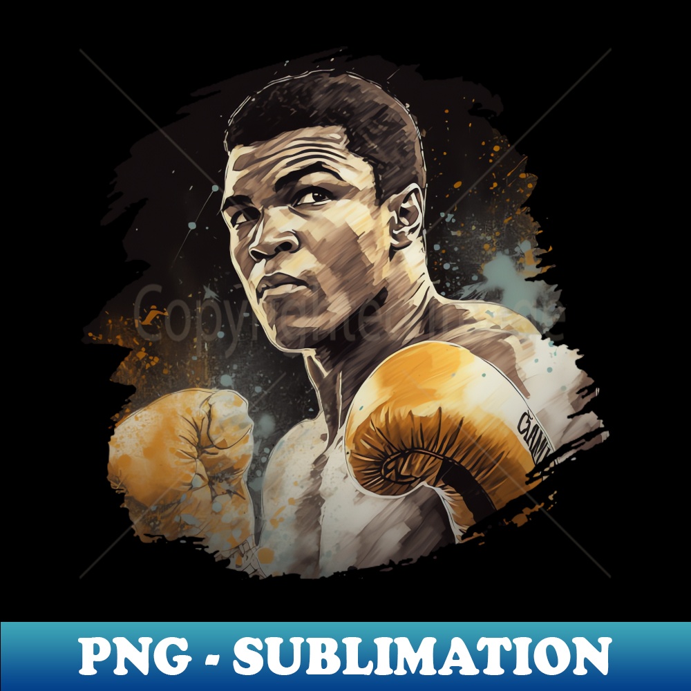Muhammad Ali - Aesthetic Sublimation Digital File - Fashiona | Inspire ...