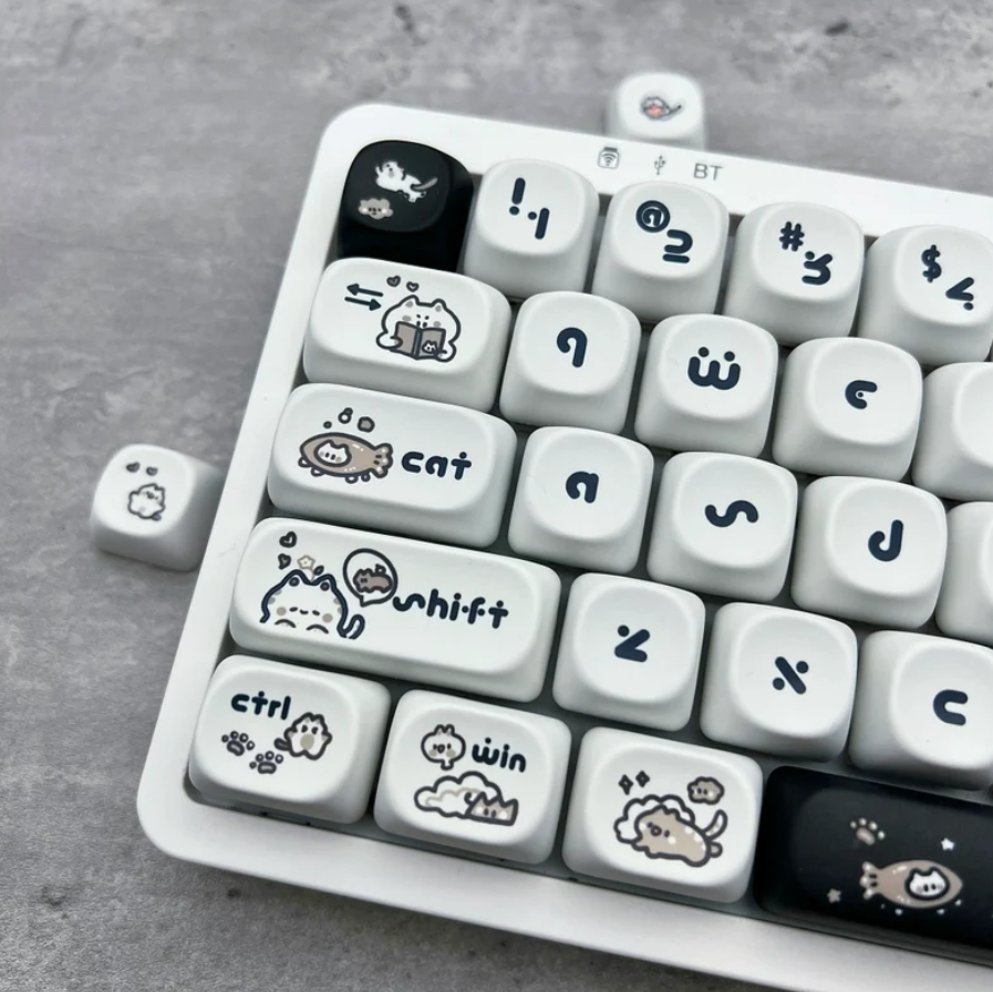 Happy Kitten Keycap Set | Inspire Uplift