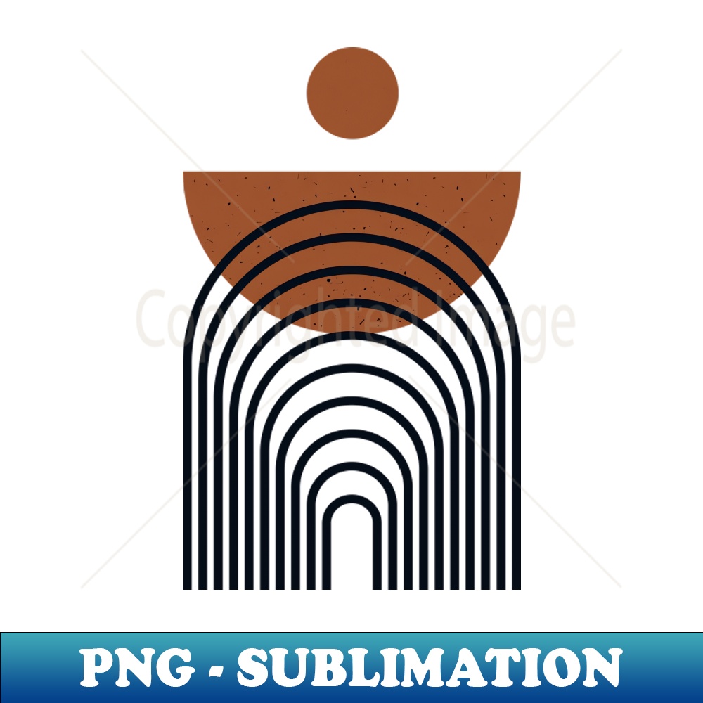 Arch And Circle Rust Edit View - PNG Transparent Sublimation - Inspire ...