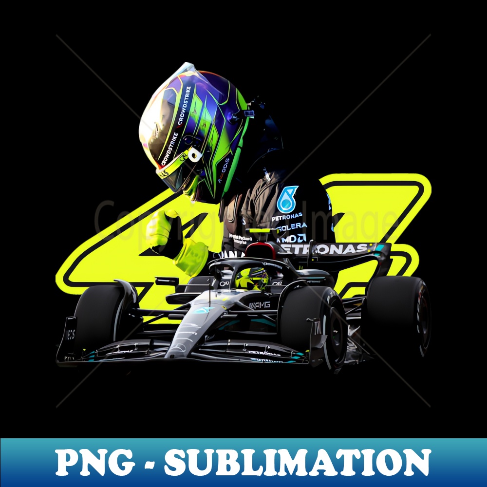 Lewis Hamilton 44 - Artistic Sublimation Digital File - Bold | Inspire ...