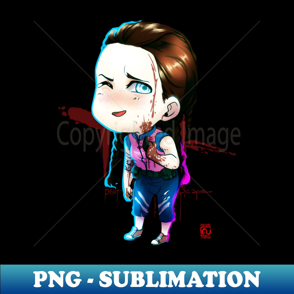 DBD CHIBI survivor Meg - Digital Sublimation Download File - - Inspire ...