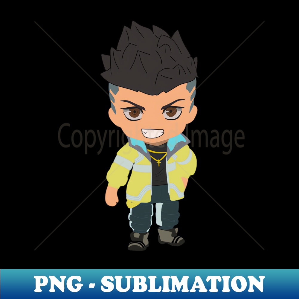 David - Cyberpunk - PNG Transparent Sublimation File - Perfe | Inspire ...