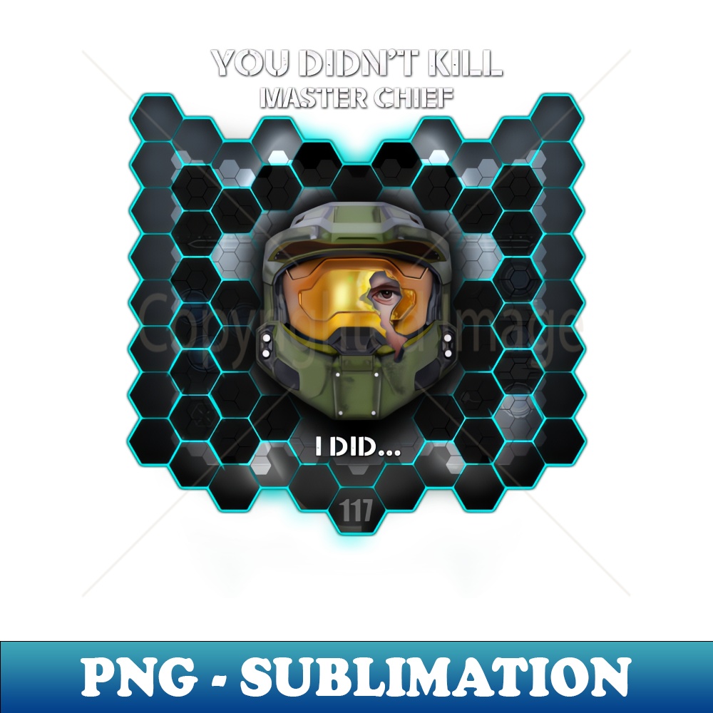 Master Chief - Sublimation-Ready PNG File - Revolutionize Yo | Inspire ...