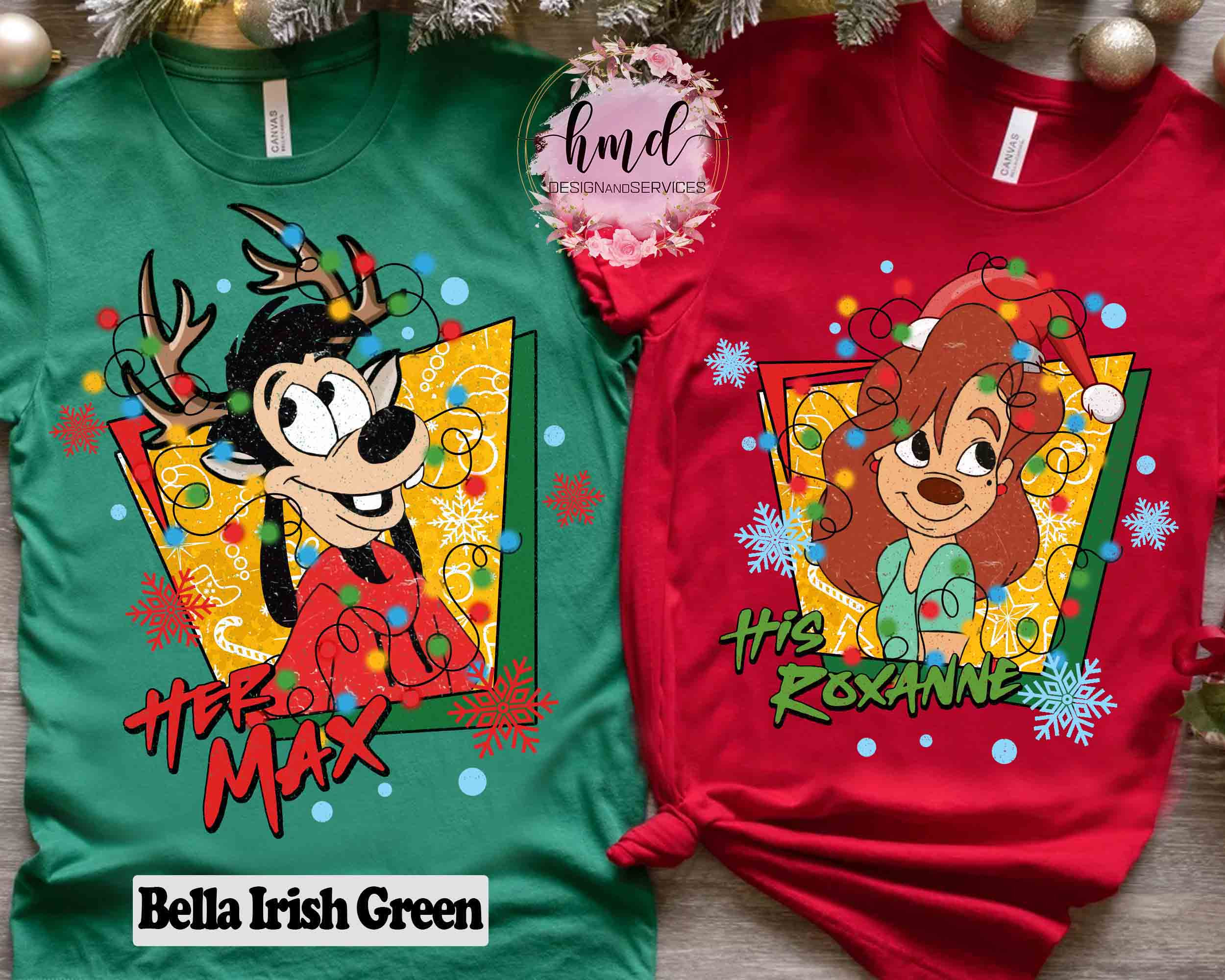 A Goofy Movie Couples Santa Her Max His Roxanne Christmas Li - Inspire ...