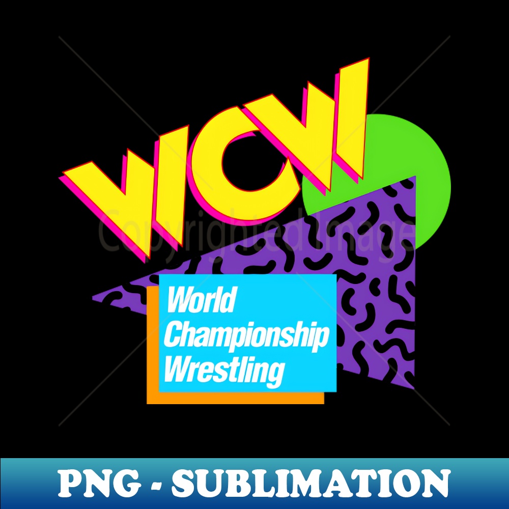 WCW 80s design - Special Edition Sublimation PNG File - Bold | Inspire ...