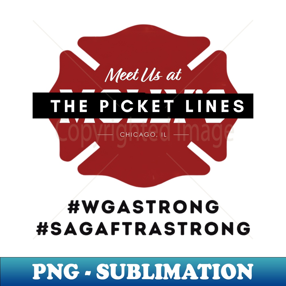 Meet Us at THE PICKET LINES - Signature Sublimation PNG File | Inspire ...