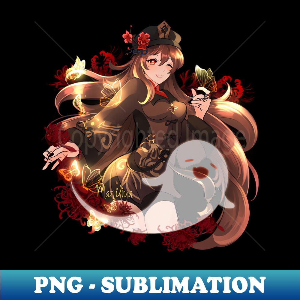 hu tao 2 genshin impact - PNG Transparent Digital Download F | Inspire ...