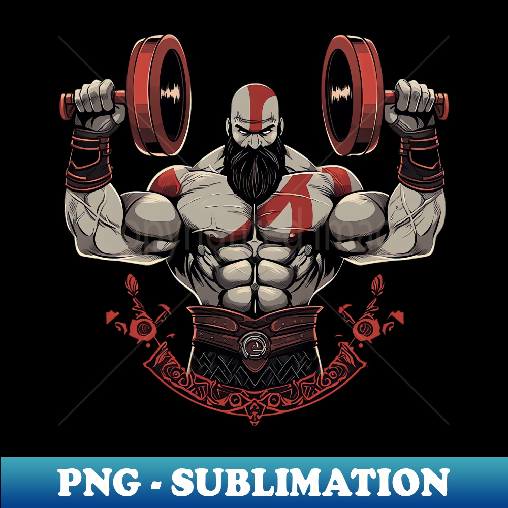 kratos - Signature Sublimation PNG File - Bring Your Designs - Inspire ...