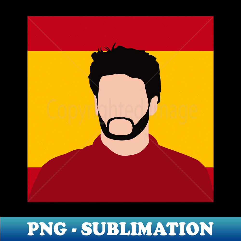 Carlos Sainz Face Art - Flag Edition - Sublimation-Ready PNG | Inspire ...